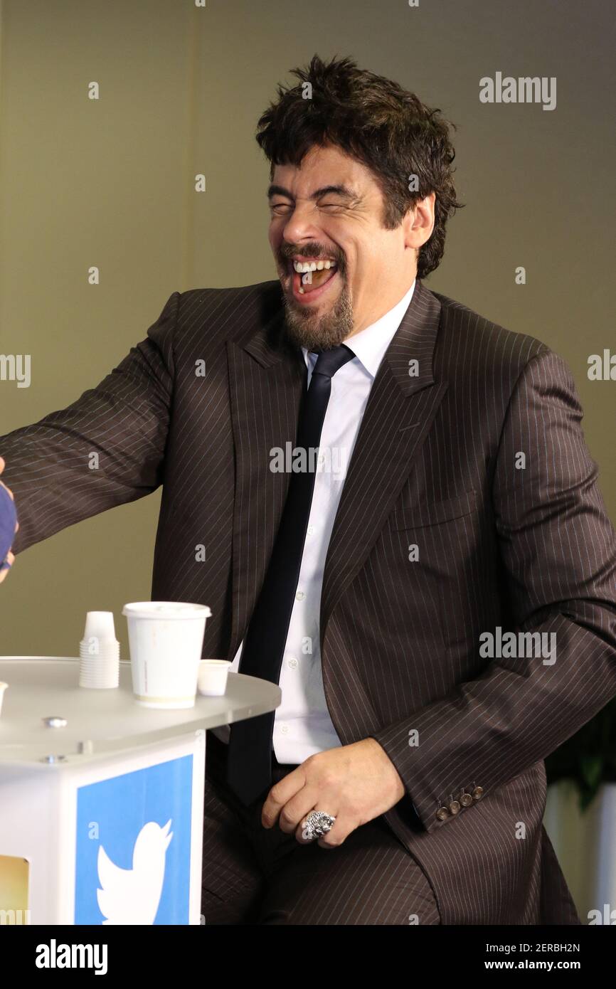 Actor Benicio del Toro from movie Sicario: Day of the Soldado visits ...