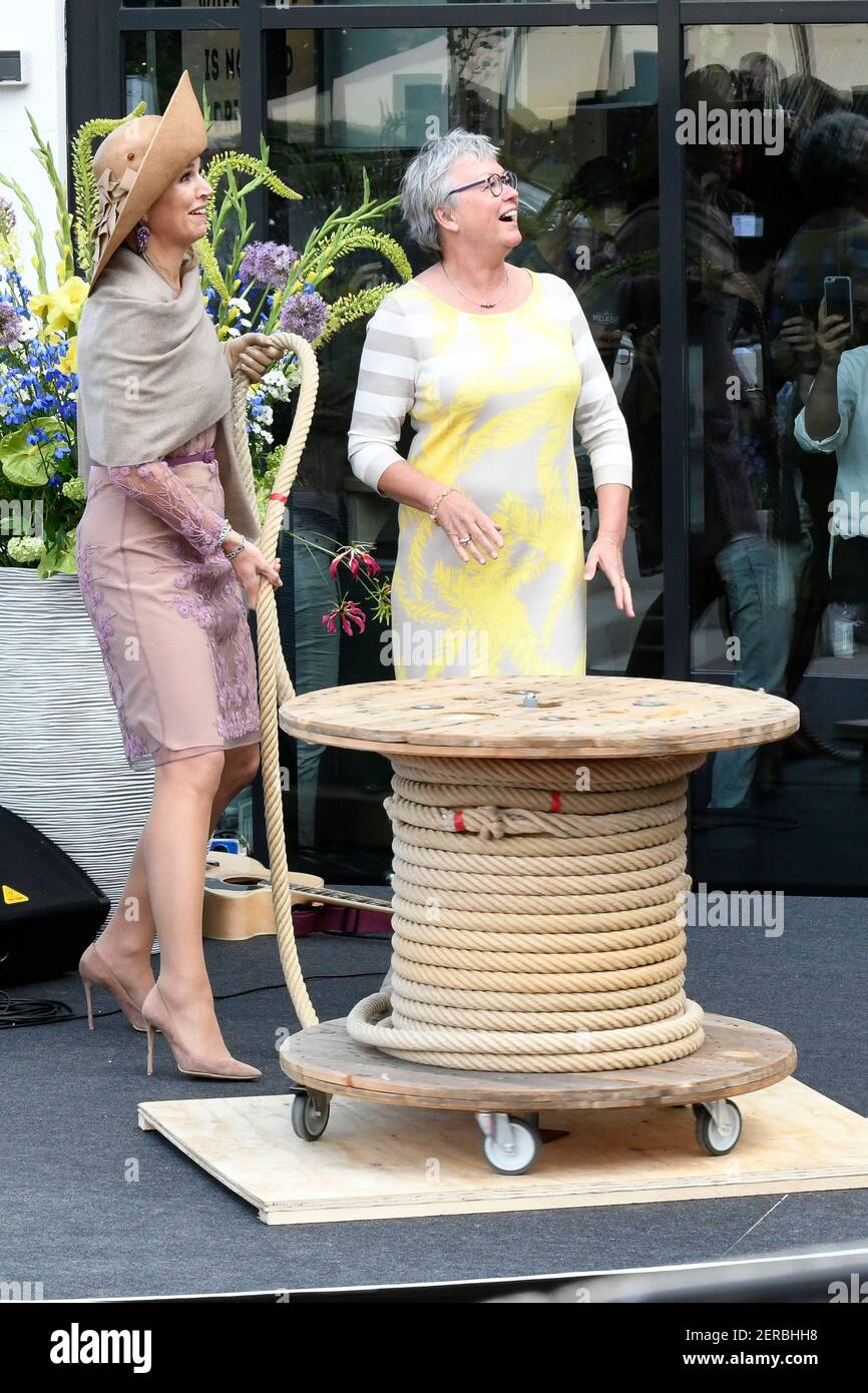 Queen Maxima during the opening of the Southern Building of the ...