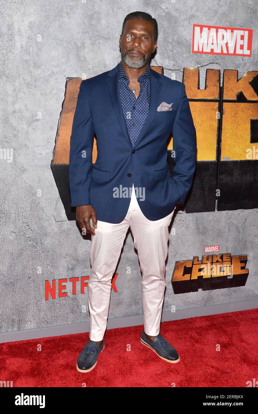 Curtiss Cook attends the 'Luke Cage' Season 2 New York Premiere at The ...