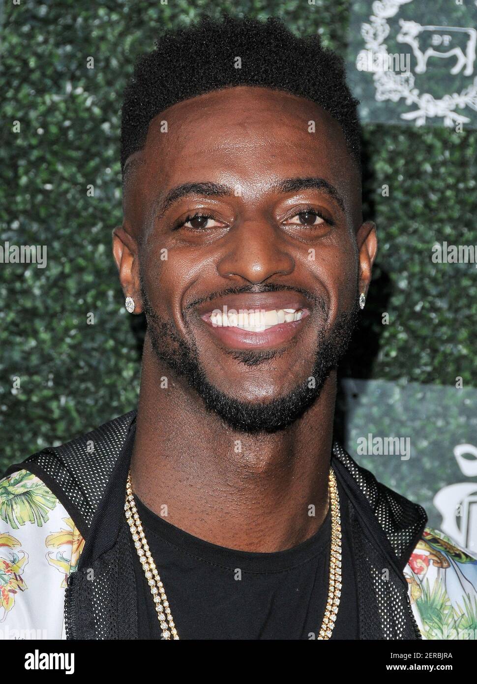 Dontrelle Inman arrives at the First Day of Summer x Athletes vs ...