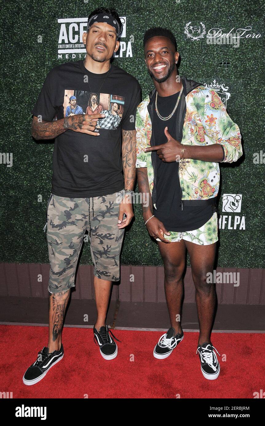 (L-R) Matt Barnes and Dontrelle Inman at the First Day of Summer x ...