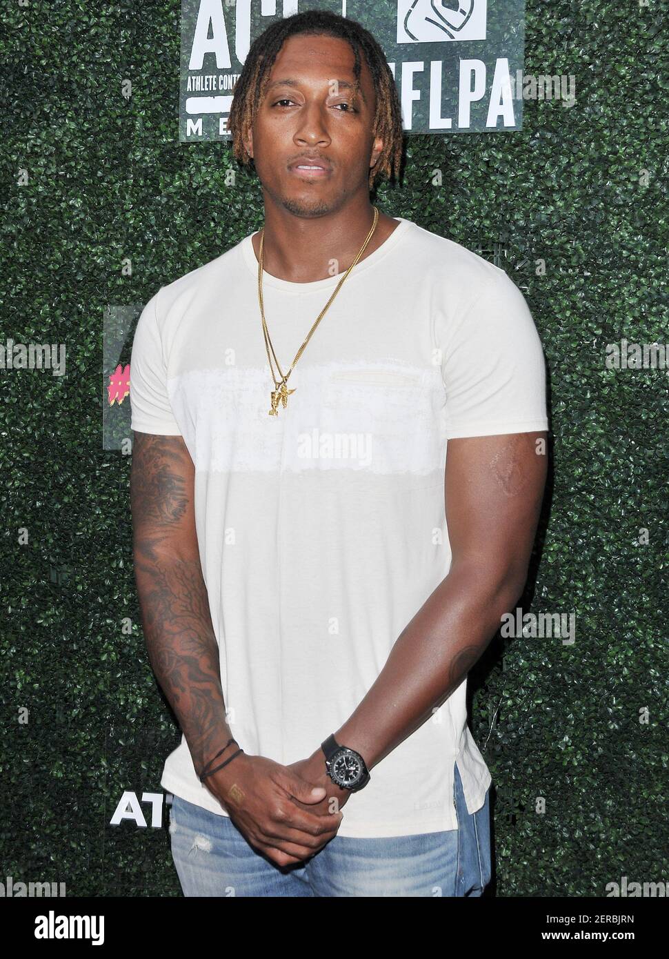 Lecrae arrives at the First Day of Summer x Athletes vs. Cancer Party ...