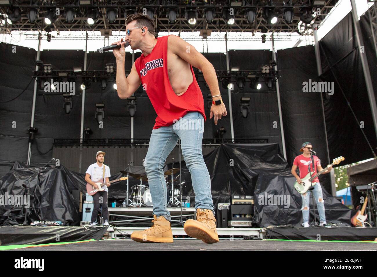 Russell Dickerson during Country USA Music Festival at Ford Festival ...
