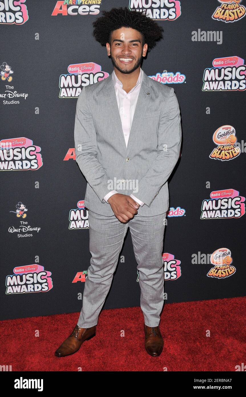 Carlos Polanco arrives at the 2018 Radio Disney Music Awards held at ...