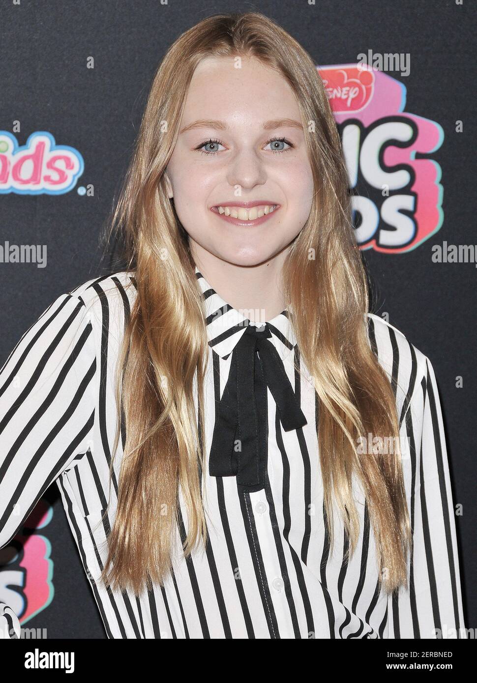 Isabella Crovetti arrives at the 2018 Radio Disney Music Awards held at ...