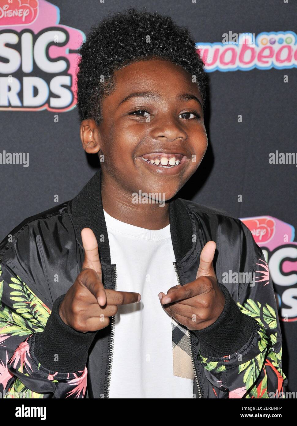 Christian Simon arrives at the 2018 Radio Disney Music Awards held at ...