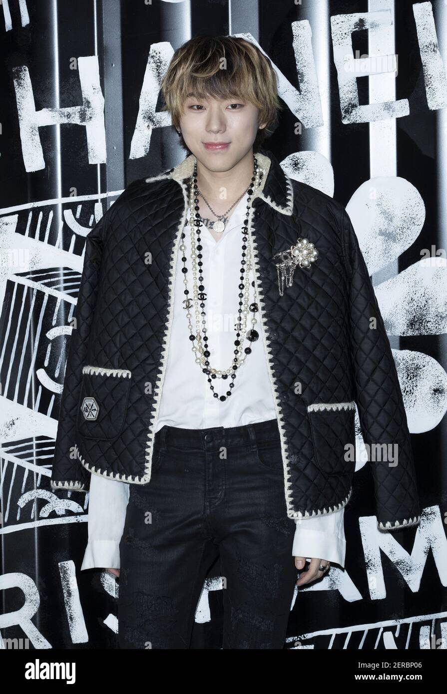 South Korean Zico, rapper of the South Korean boy group Block B ...