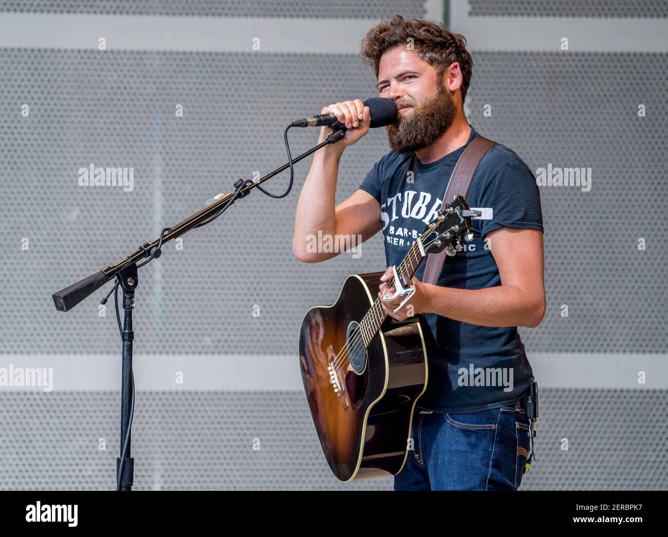 The British singer-songwriter Michael David Rosenberg better known by ...