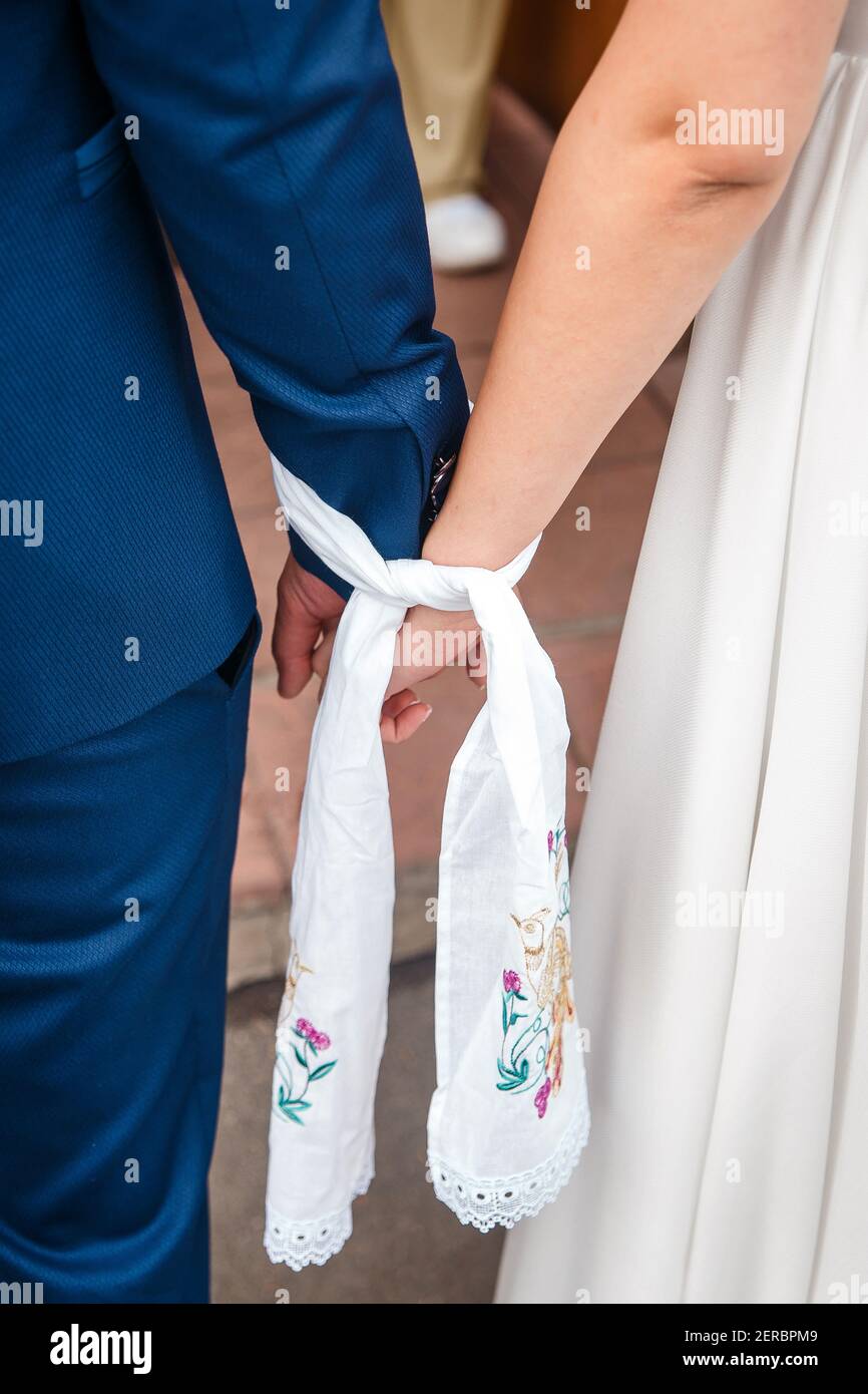 Bound hands hi-res stock photography and images - Alamy