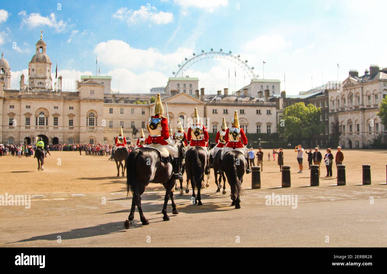 Life Guards Ceremonial Uniform High Resolution Stock Photography and ...