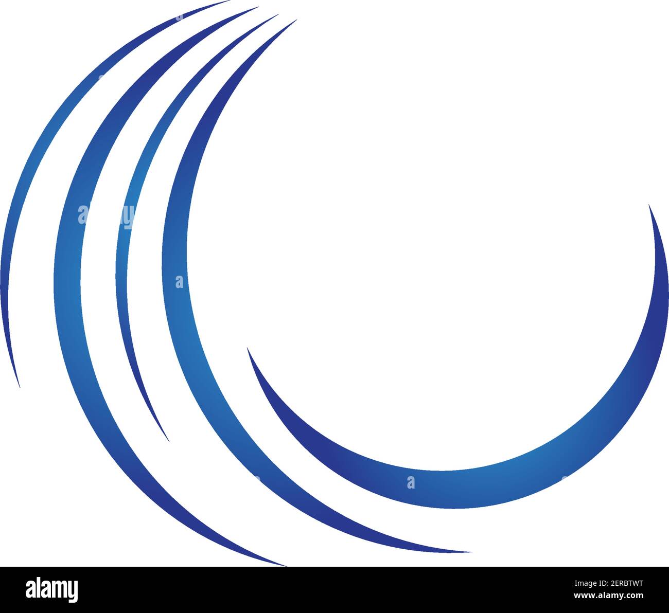 Water Wave logo vector icon illustration design Stock Vector Image ...