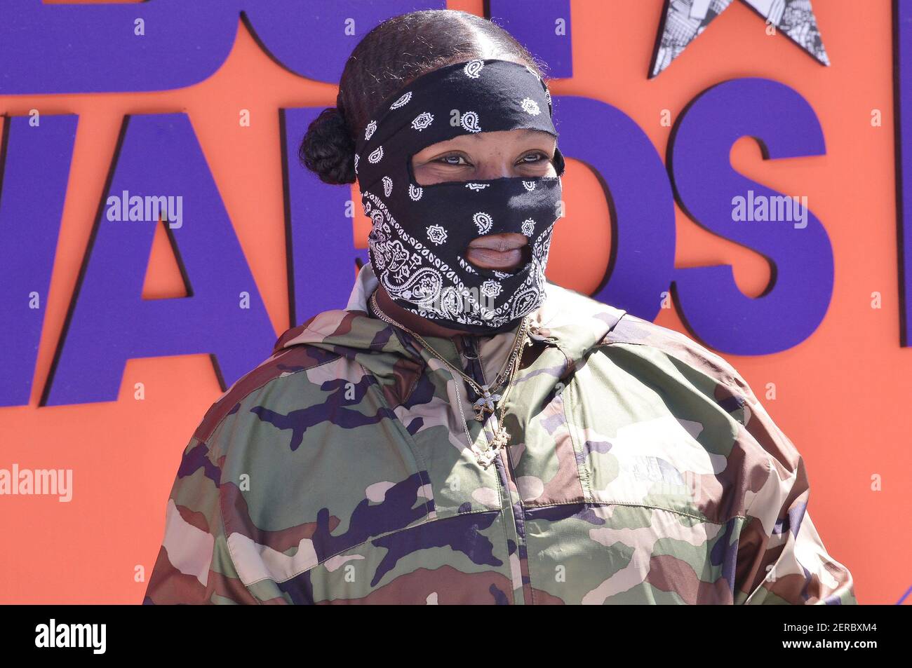 Leikeli47 arrives at the 2018 BET Awards held at the Microsoft Theater ...