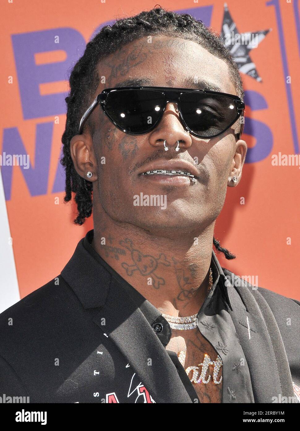 Lil Uzi Vert arrives at the 2018 BET Awards held at the Microsoft ...