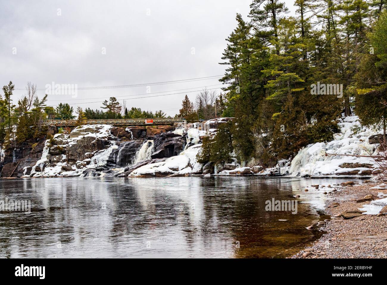 Muskoka Falls and Bracebrige Conservation Area Algonquin Highlands ...