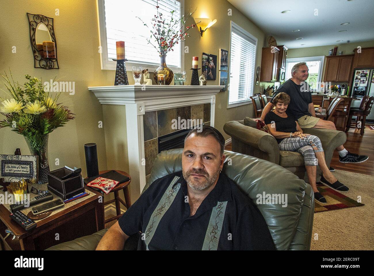 Jennifer Bastian's childhood friend Dean McGrath, front, and his ...