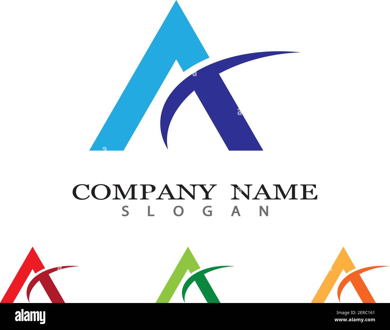 A letter logo vector icon illustration design Stock Vector Image & Art ...