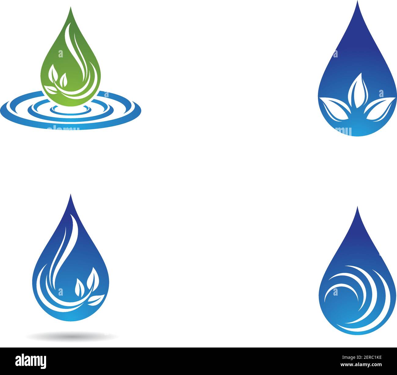 Water drop logo template vector illustration design Stock Vector Image ...