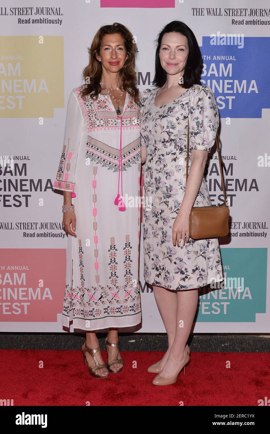 (L-R) Actors Alysia Reiner and Laura Preopn attend the 'Leave No Trace ...