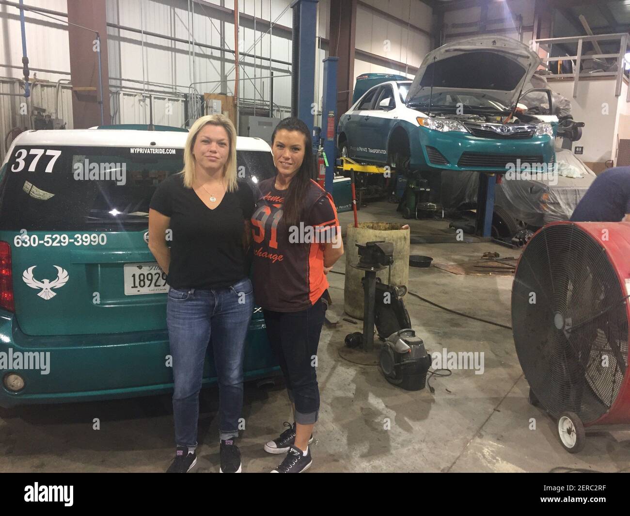 Sisters Naomi and Jaime Hjelm, co-owners of A#1 Cab Co., have expanded ...