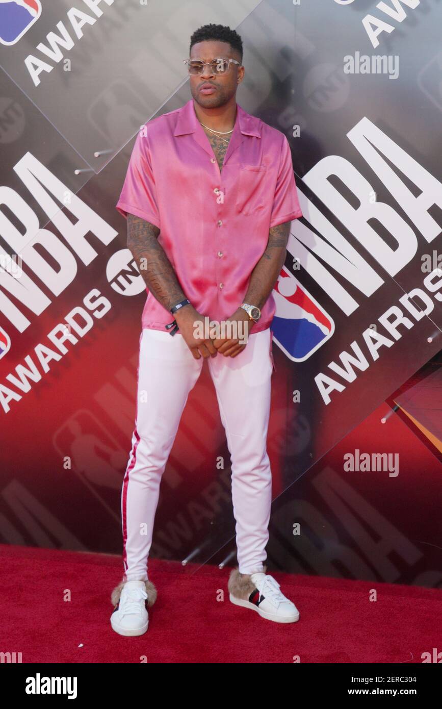 Jack McClinton at the 2018 NBA Awards held at Barker Hangar on June 25 ...
