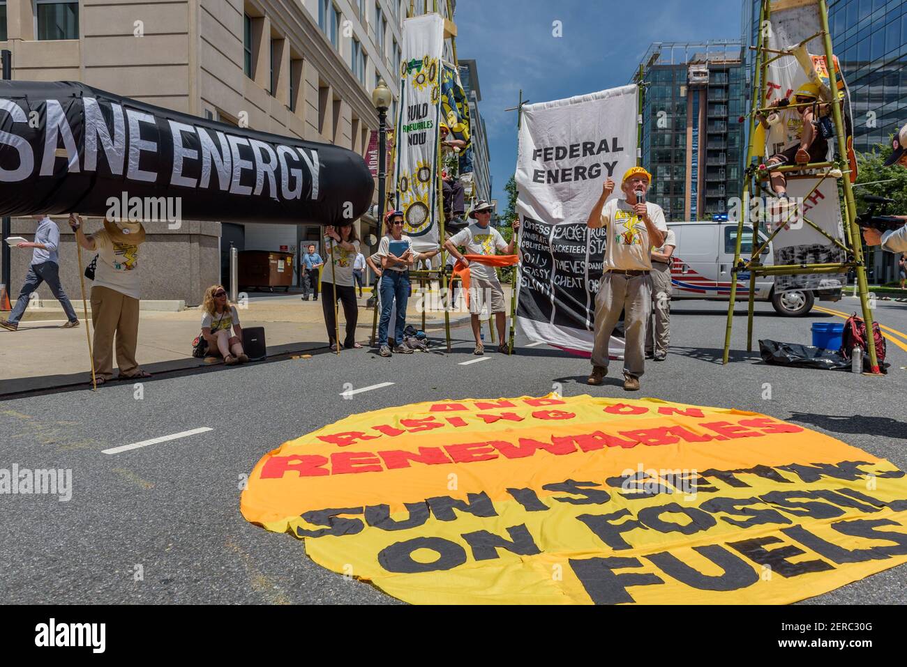 Activist group Beyond Extreme Energy partially stop operations at the ...