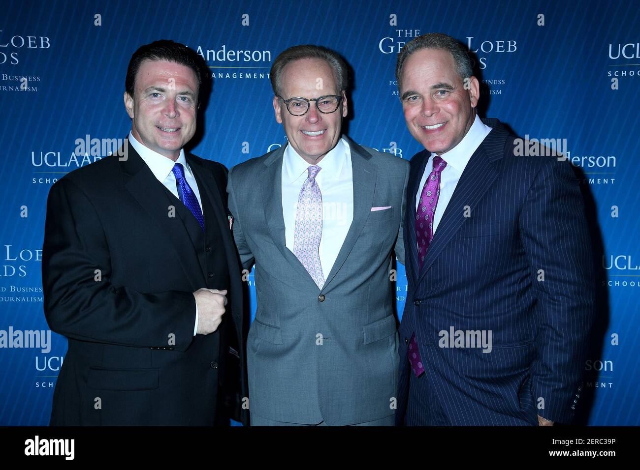 Frank Mottek, Tyler Mathisen, Jim Axelrod attends the 61st Annual ...