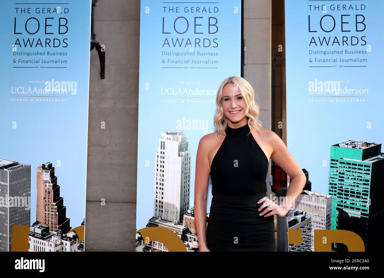 Dawn Giel attends the 61st Annual Gerald Loeb Awards for Distinguished ...