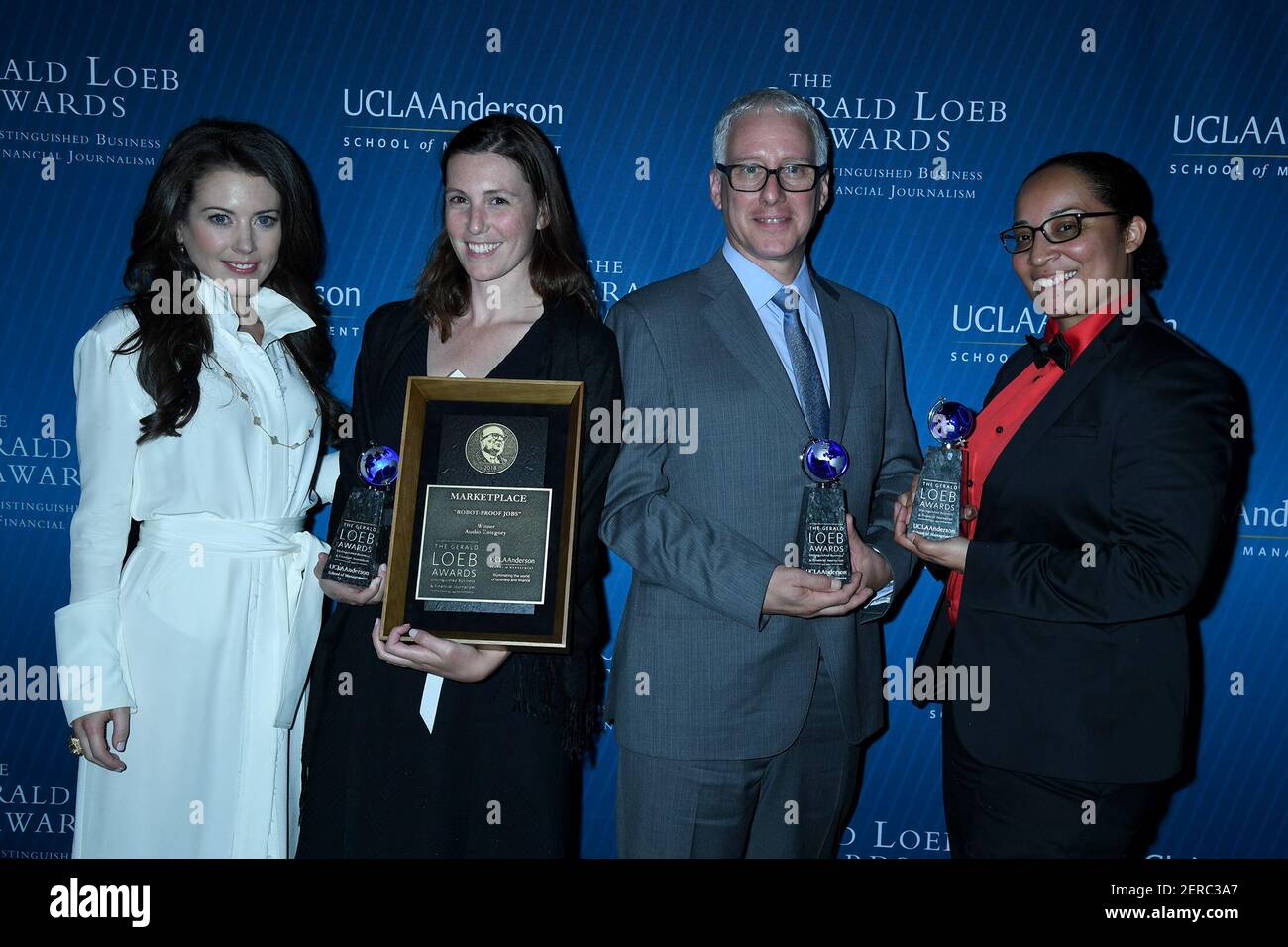 Julia Chatterley, Winners, Daniel Brancaccio at the 61st Annual Gerald ...