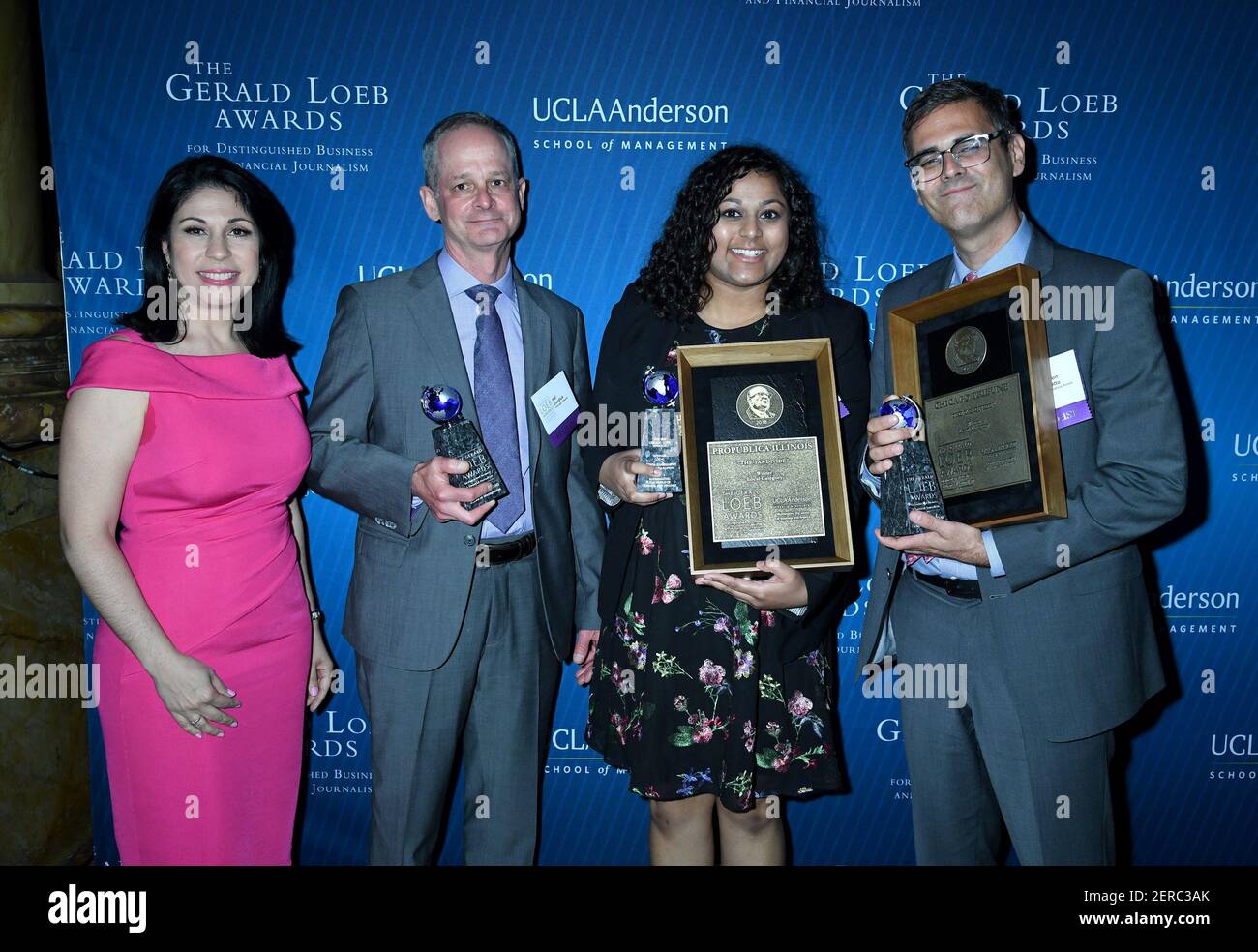 Alexis Christoforous, Hal Dardick, Sandyha Kambhampati, Jason Grotto at ...