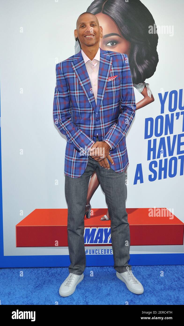 Actor/former NBA player Reggie Miller attends the world premiere of ...