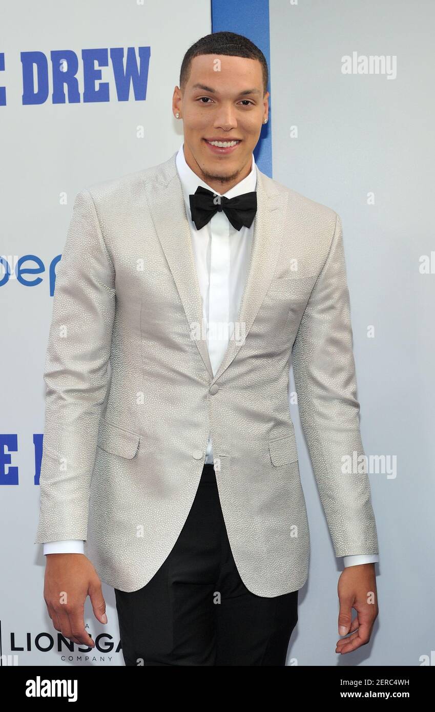 NBA player Aaron Gordon attends the world premiere of Uncle Drew at ...
