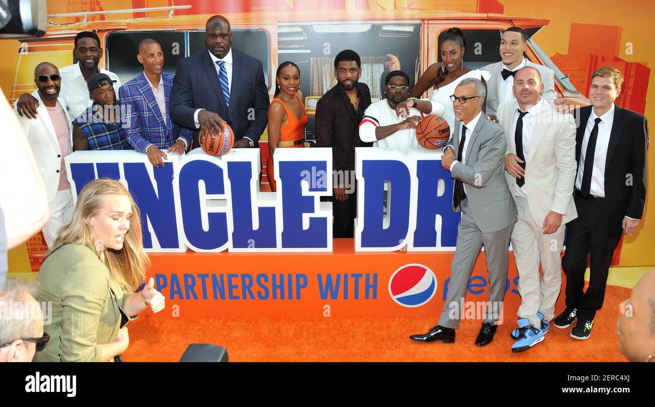 The cast and producers of Uncle Drew attend the world premiere of Uncle ...