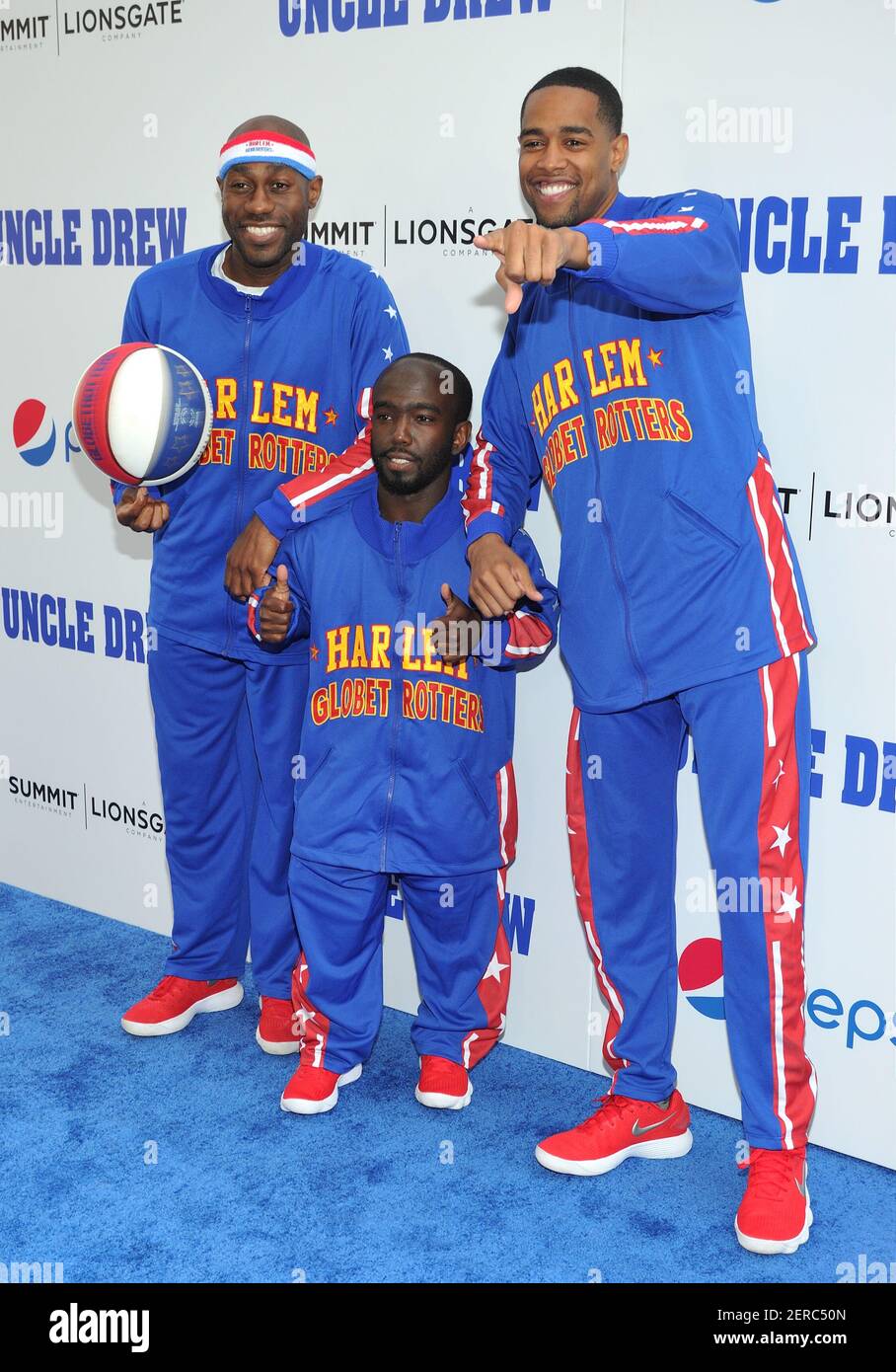 L-R: Tay "Firefly" Fisher, Jahmani "Hot Shot" Swanson and Brawley ...