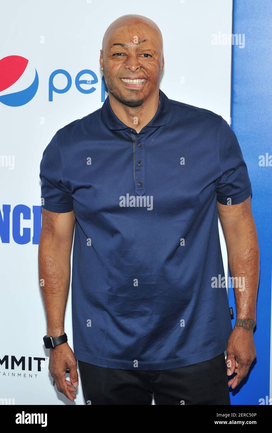 Actor J.R. Martinez attends the world premiere of Uncle Drew at Alice ...