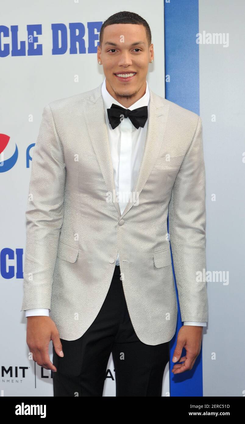 NBA player Aaron Gordon attends the world premiere of Uncle Drew at ...