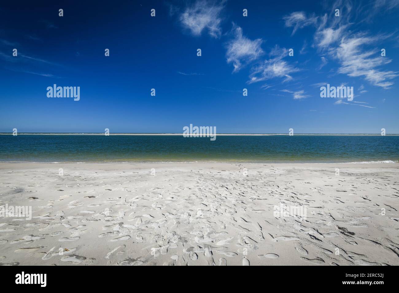 Beautiful and natural Floridian Beach Stock Photo - Alamy