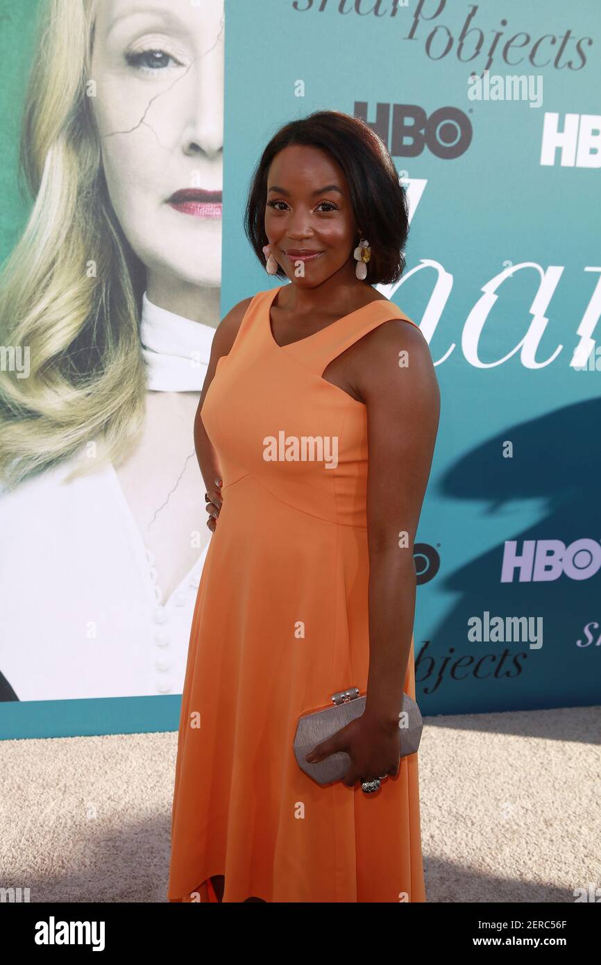 Hilary Ward attends the Premiere Of HBO's "Sharp Objects" held at The ...