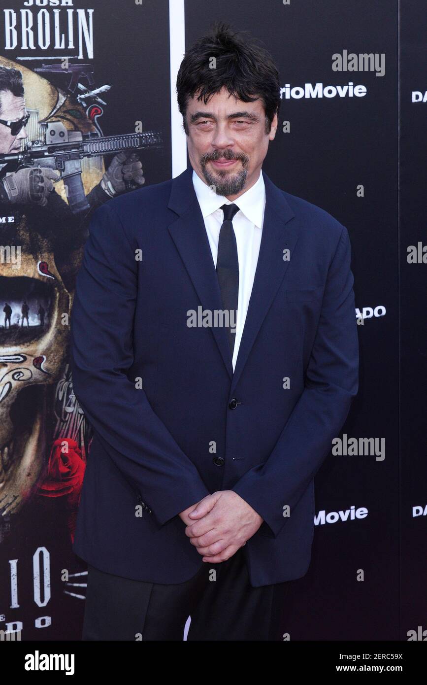 Benicio Del Toro at Columbia Pictures' 'Sicario: Day Of The Soldado ...
