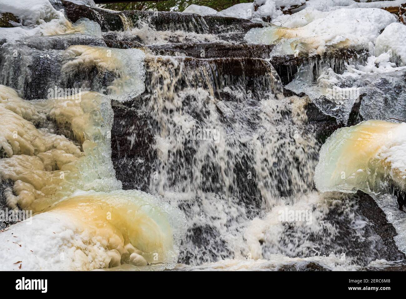 Muskoka Falls and Bracebrige Conservation Area Algonquin Highlands ...