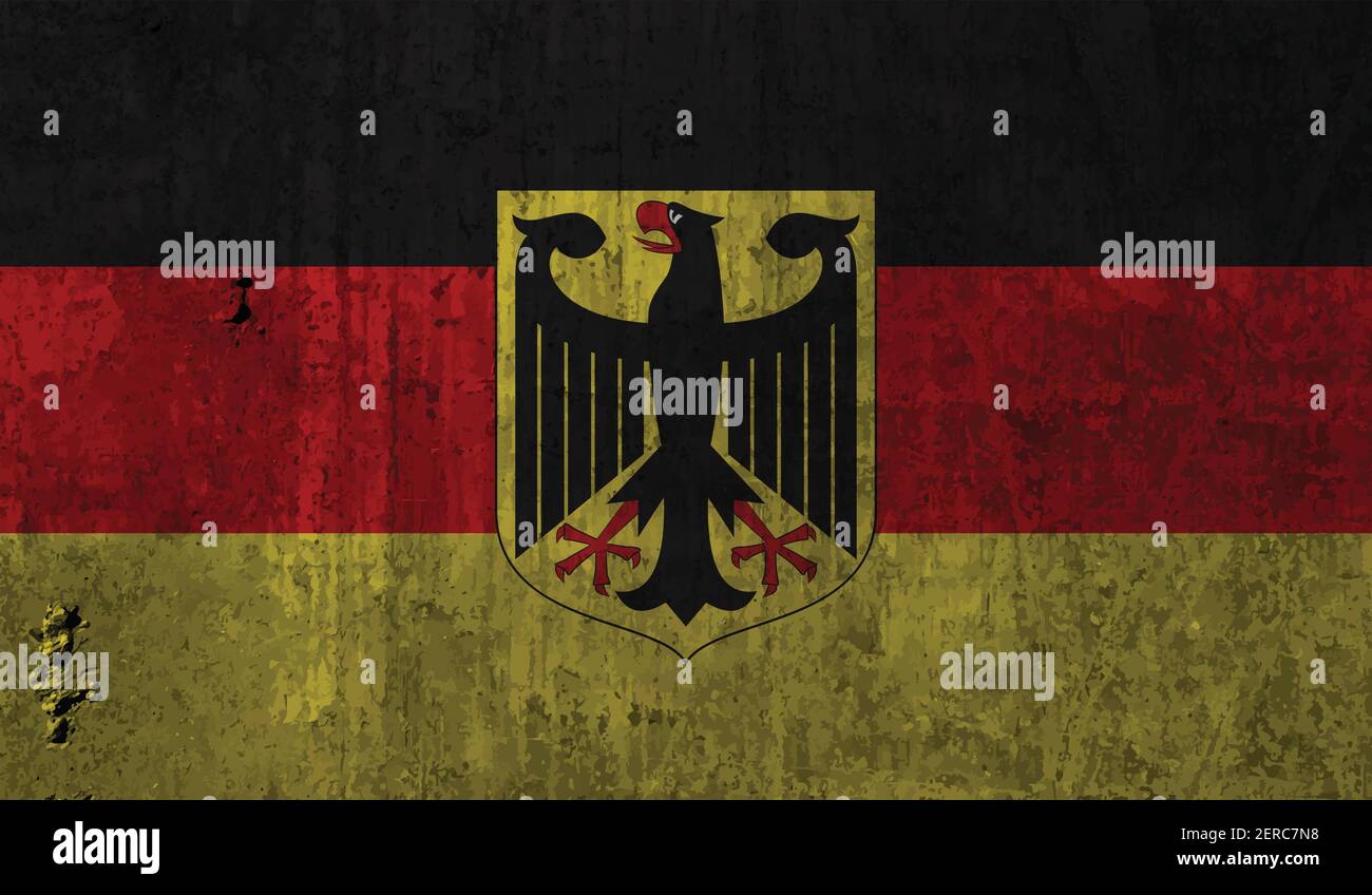 Germany patriotic grunge flag, illustration Stock Vector Image & Art ...