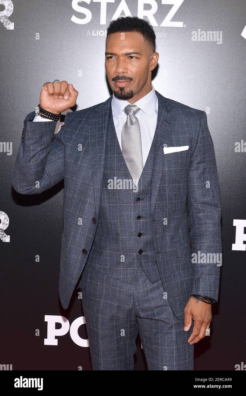 Omari Hardwick attends the Season 5 World Premiere of "Power" at Radio ...