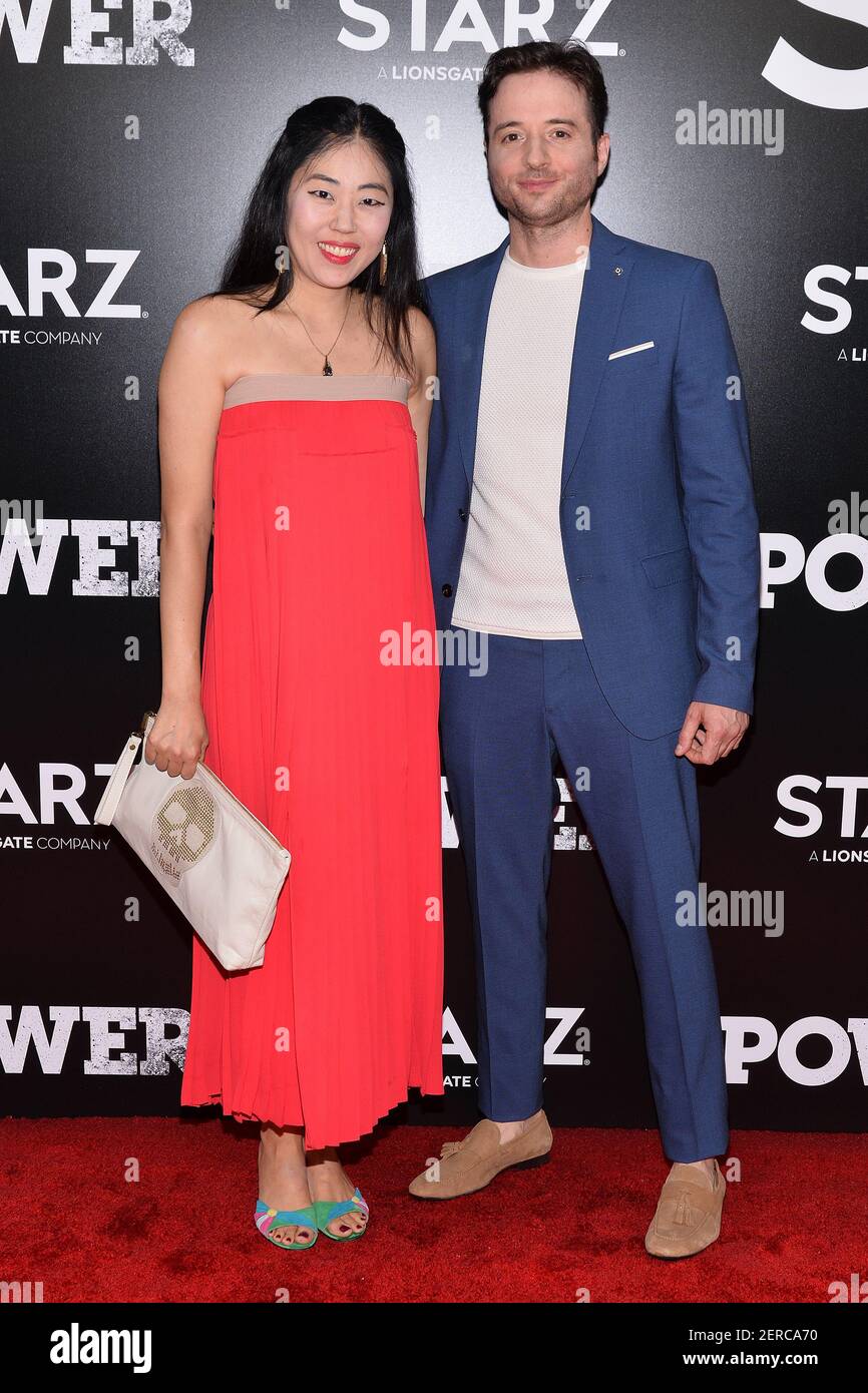 (L-R) Youri Cho and Joe Perrino attend the Season 5 World Premiere of ...