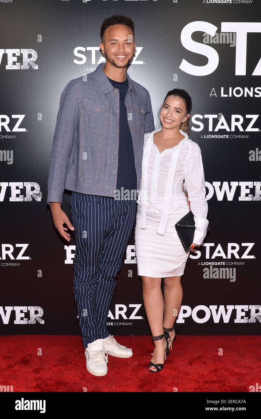Kyle Anderson (L) attends the Season 5 World Premiere of "Power" at ...