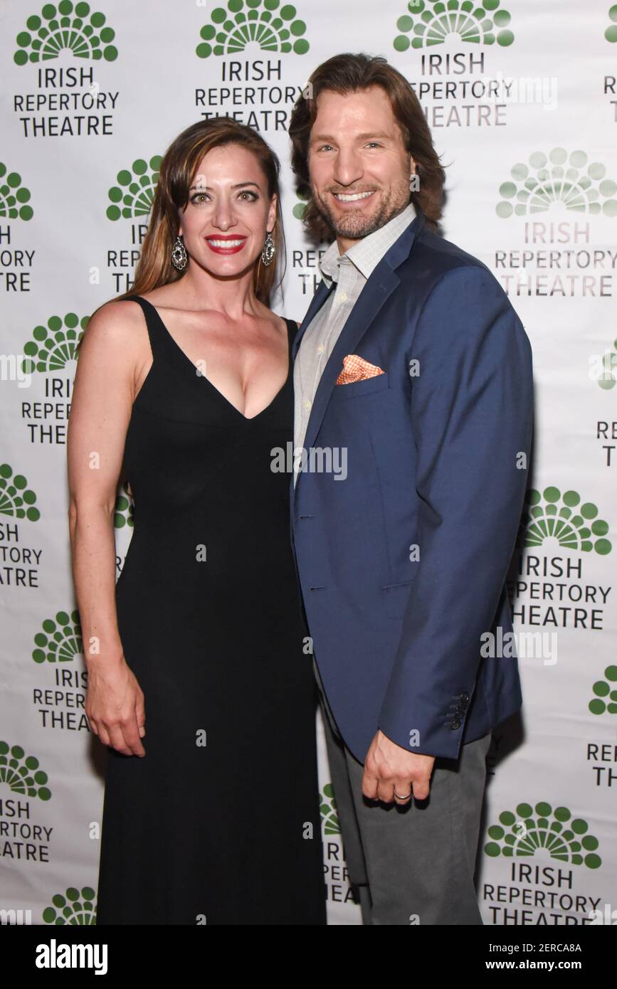 Kathy Voytko and John Cudia attend Opening Night Broadway - On a clear ...