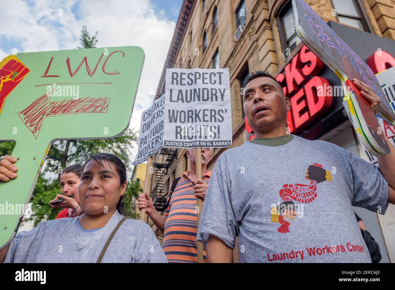 On June 28, 2018; the workers at TYS Laundromat, a retail laundromat ...