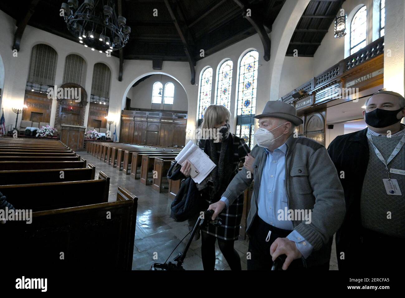 Former Rabbi and Holocaust survivor Jack (Jacob) Rybstein, 97, walks ...