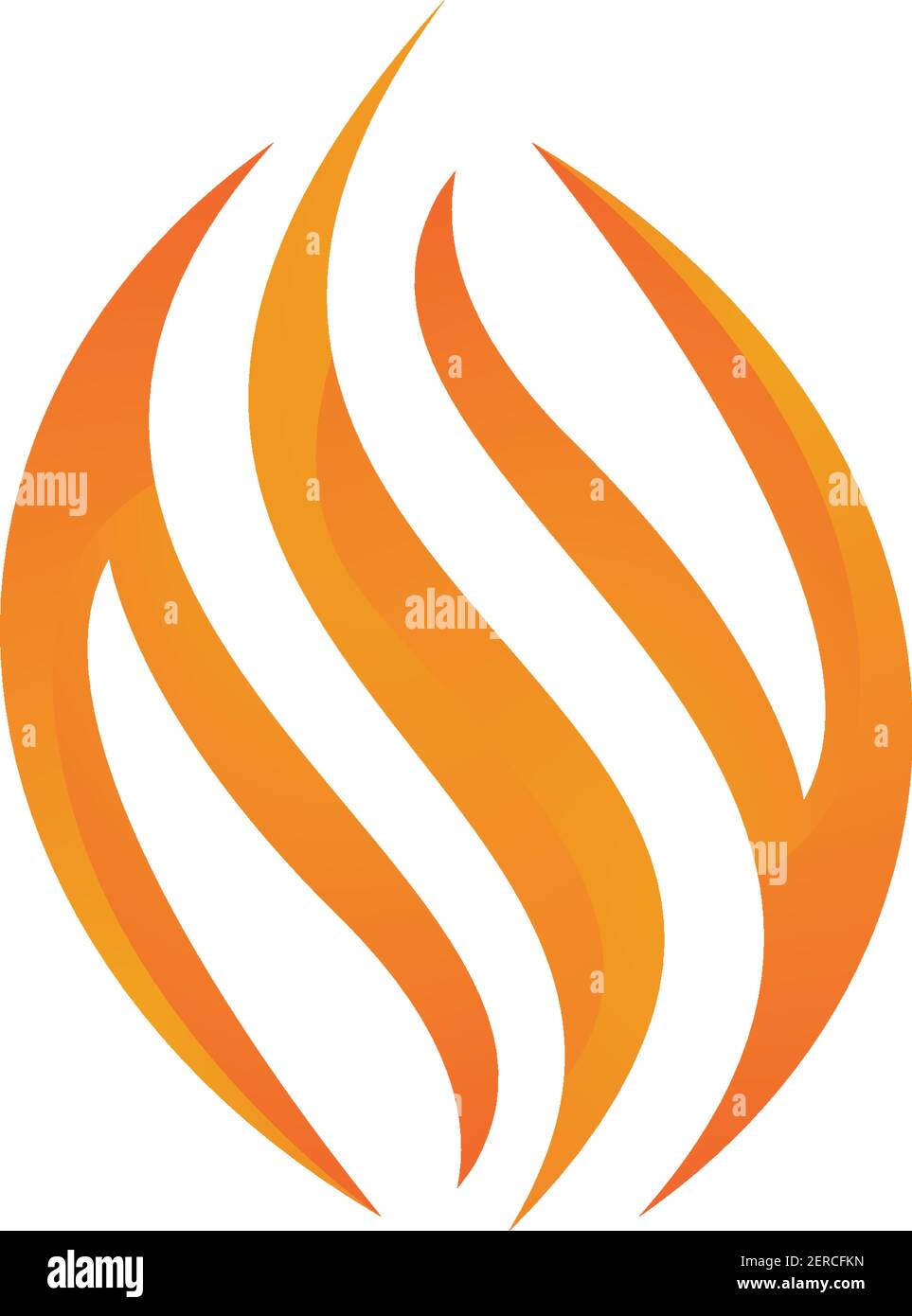 Fire flame Logo Template vector icon Oil, gas and energy logo concept ...