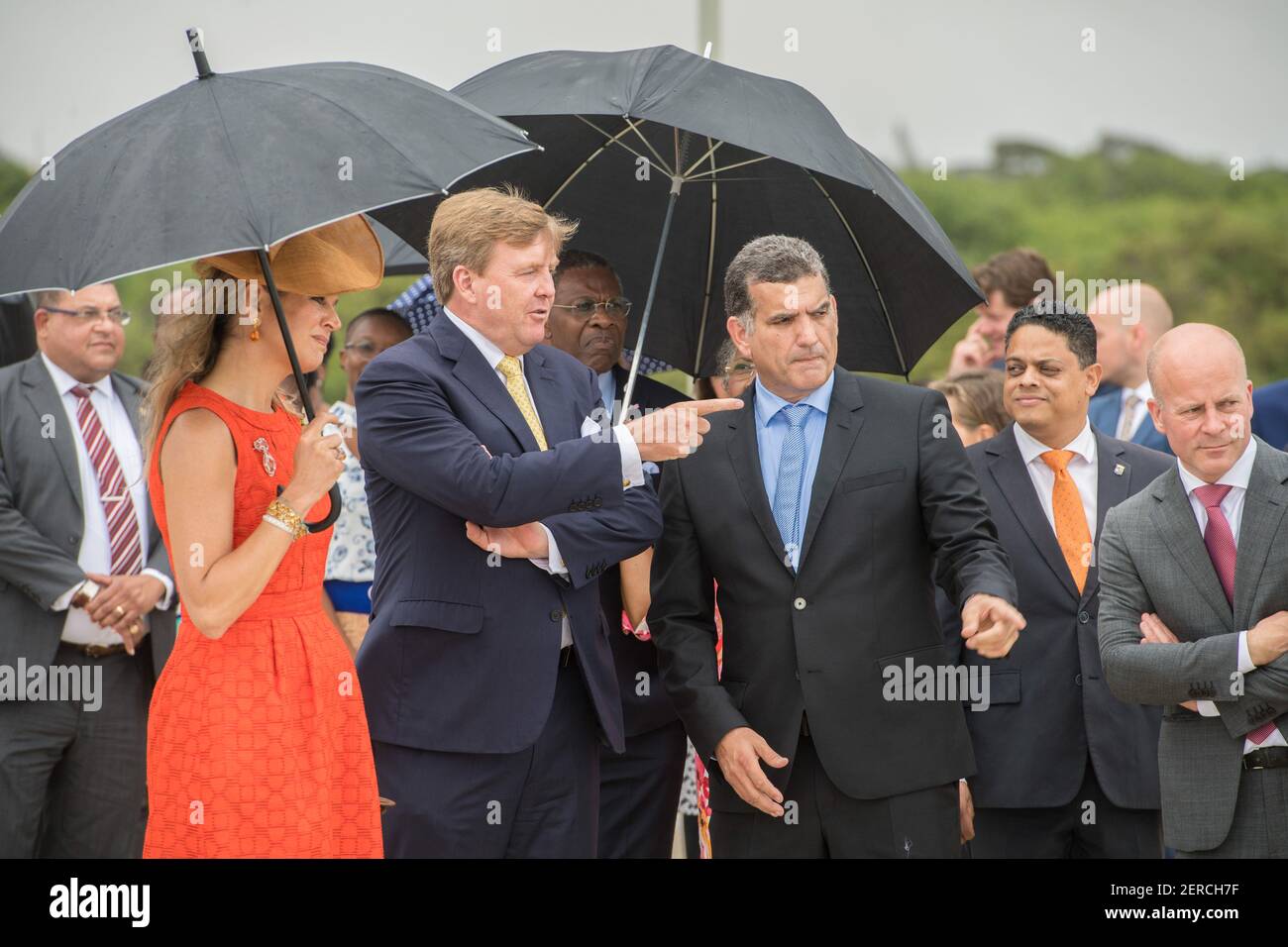 King Willem-Alexander and Queen Maxima on day one of their two-day ...