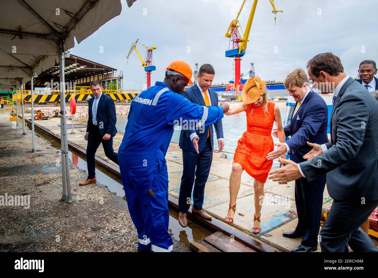 King Willem-Alexander and Queen Maxima on day one of their two-day ...