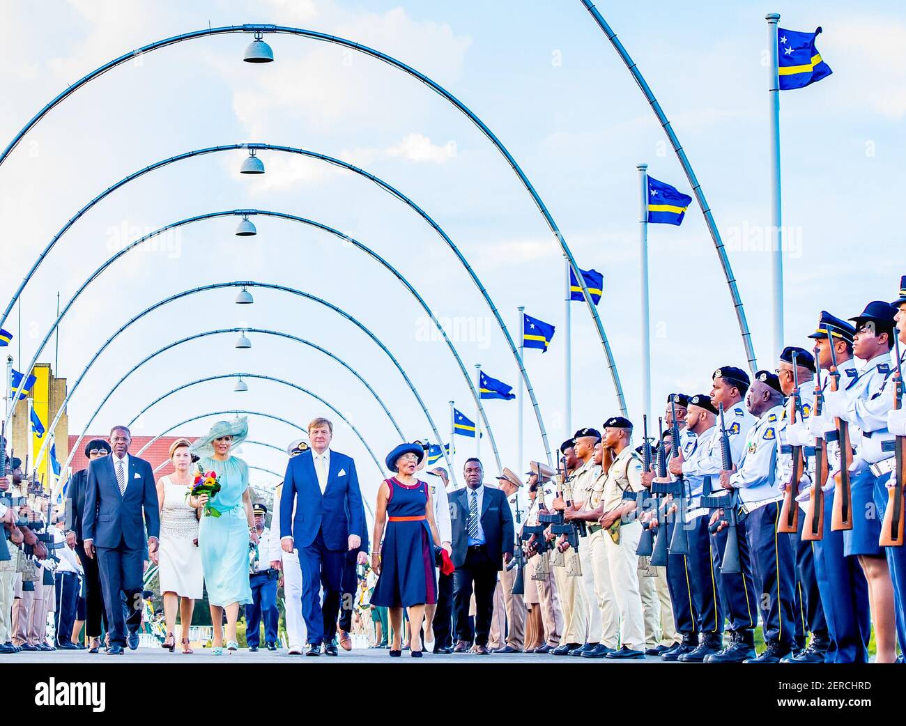 King Willem-Alexander and Queen Maxima on day two of their two-day ...